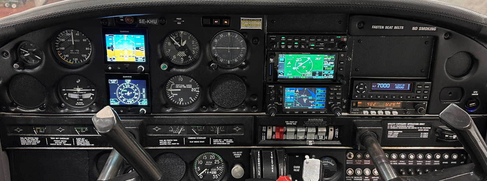 Piper PA28-181 basic panel upgrade – SAMIONICS